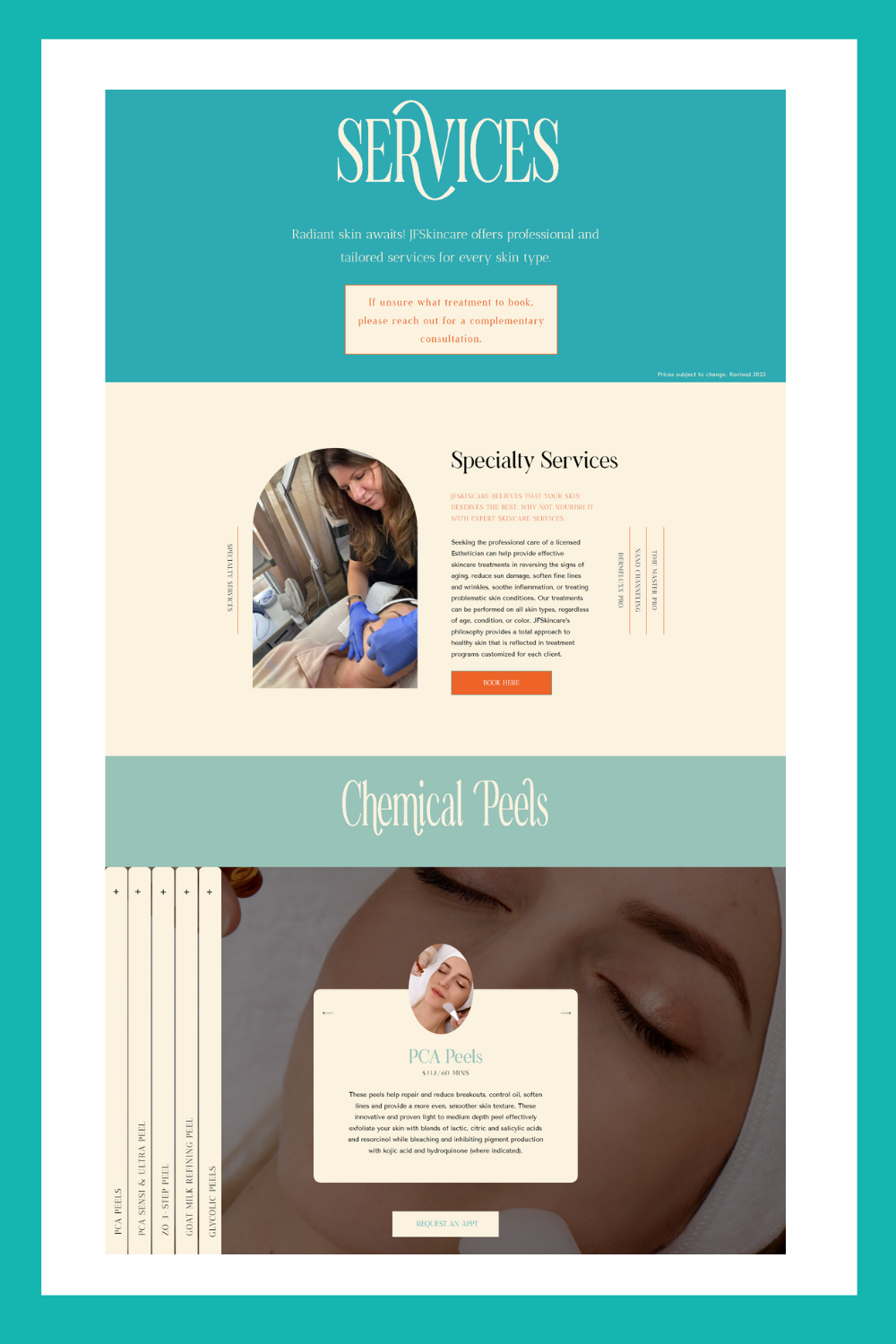 How to Design a Beauty Website That Attracts and Converts Clients ...